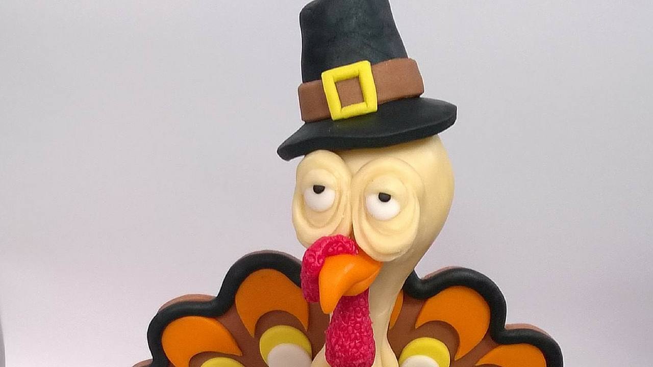 Thanksgiving Turkey Cake Tutorial - Caker School